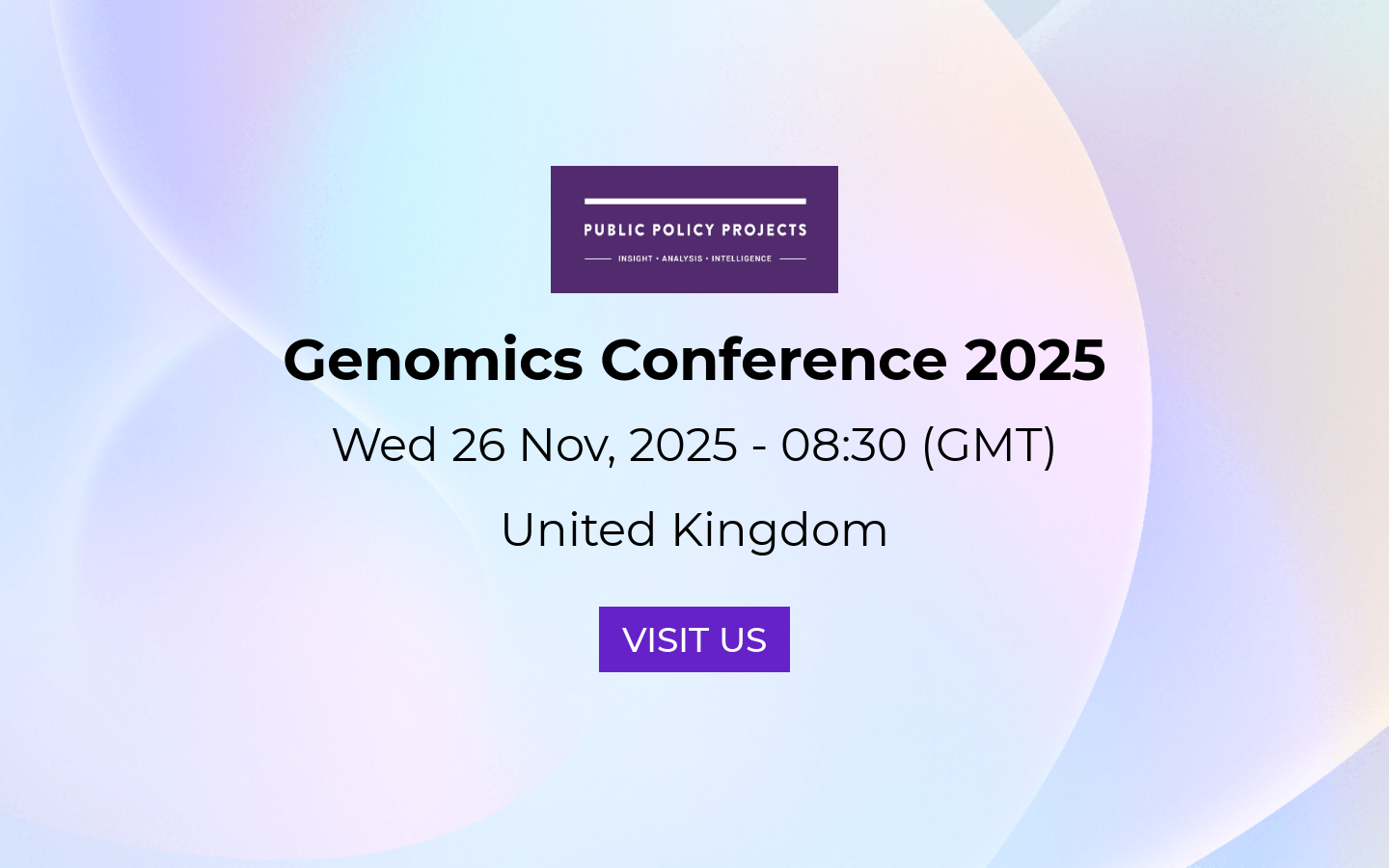 Global Genomics Conference 2025